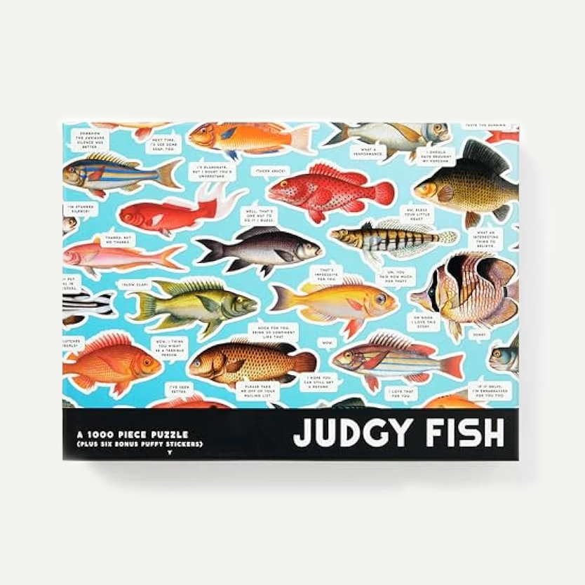 Judgy Fish 1000 Piece Puzzle | R.Place